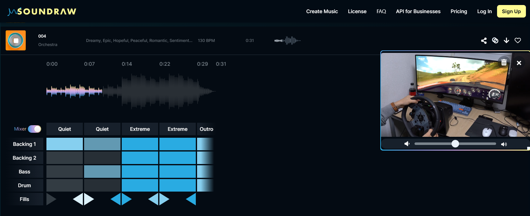 인공지능 작곡 사이트 SOUNDRAW AI작곡 프로그램 사용 후기