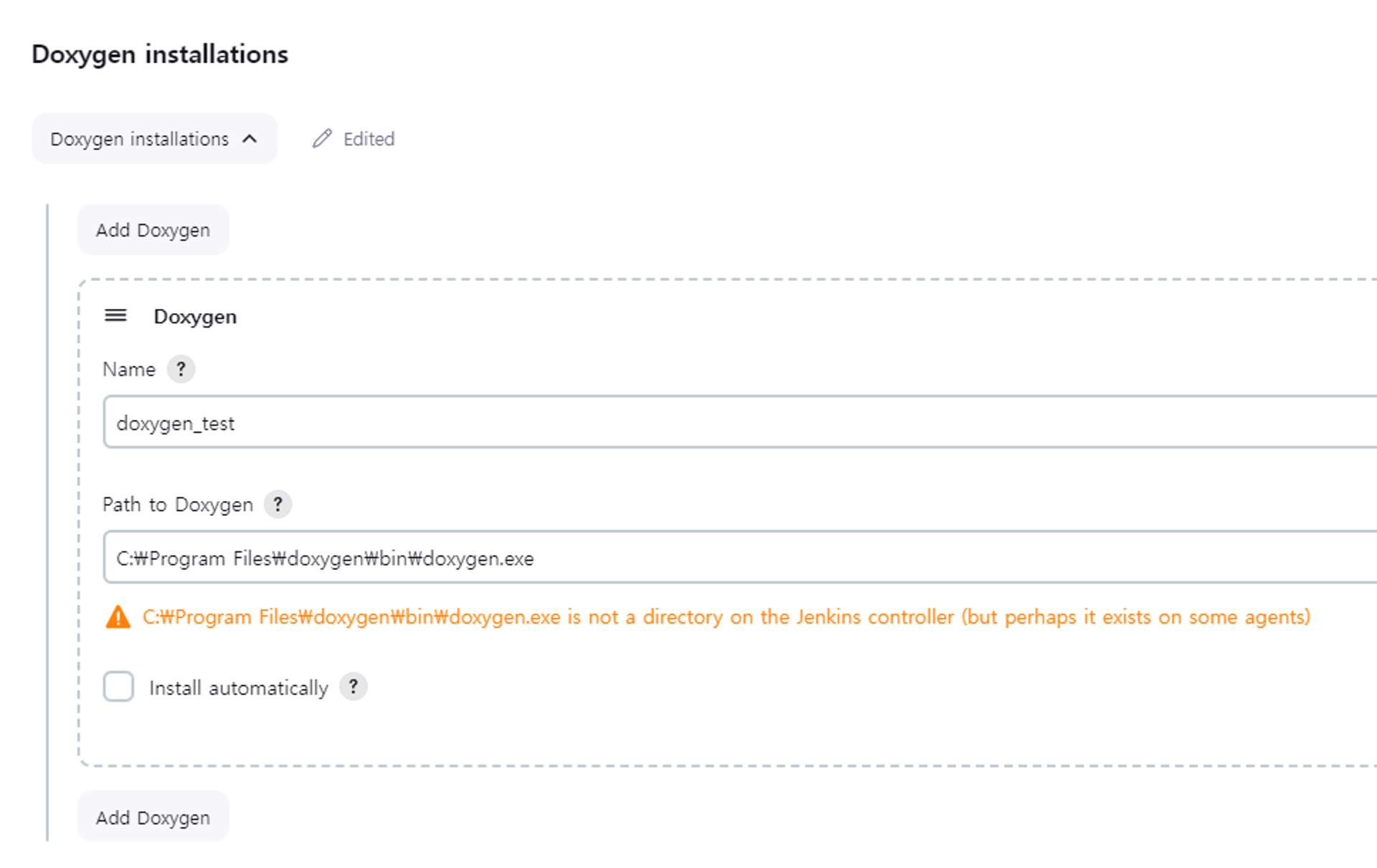 [JENKINS] 4. cloc와 Doxygen