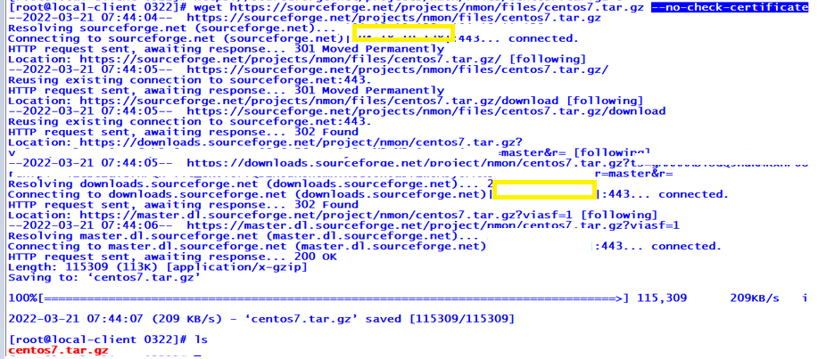 ERROR: cannot verify downloads.sourceforge.net's certificate, issued by ‘/C=US/O=Let's Encrypt ...
