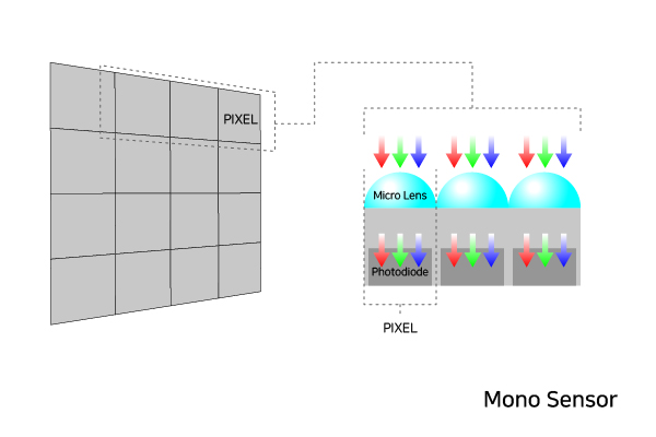 모노센서와 컬러센서(Mono Sensor and Color Sensor)
