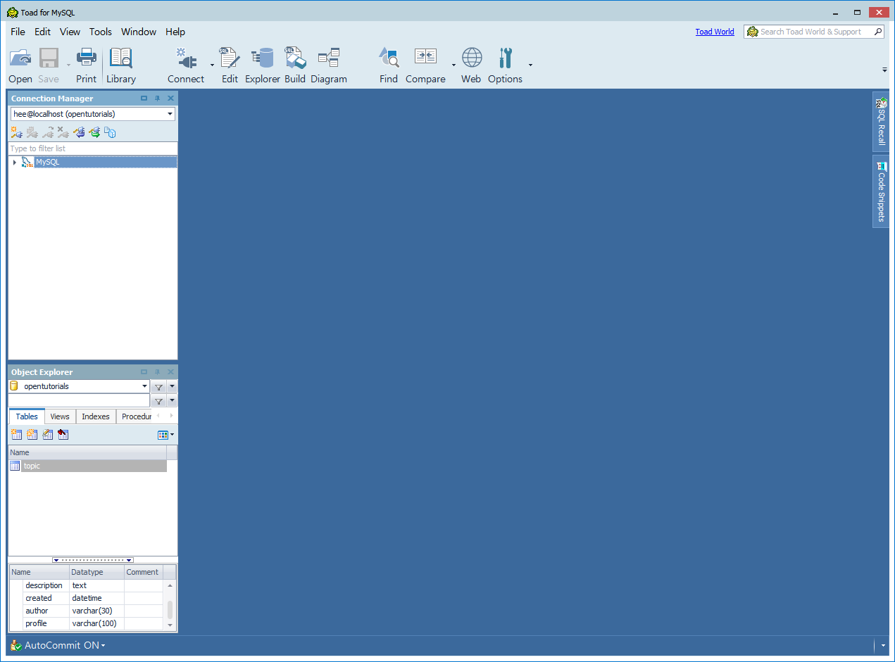 [MySQL Client] 토드 Mysql 다운로드 : Toad for MySQL : 네이버 블로그