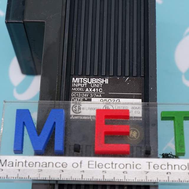 AX41C (NO COVER) [PLC] MITSUBISHI INPUT UNIT AX41C (NO COVER) ㈜엠이티 산업 자동화 장비 수리 판매 전문