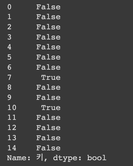 pandas 기초(8) - 결측값 확인하기 isna(), notna()