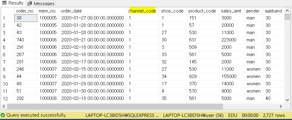 SQL 효율화 및 자동화 명령어 - VIEW & PROCEDURE