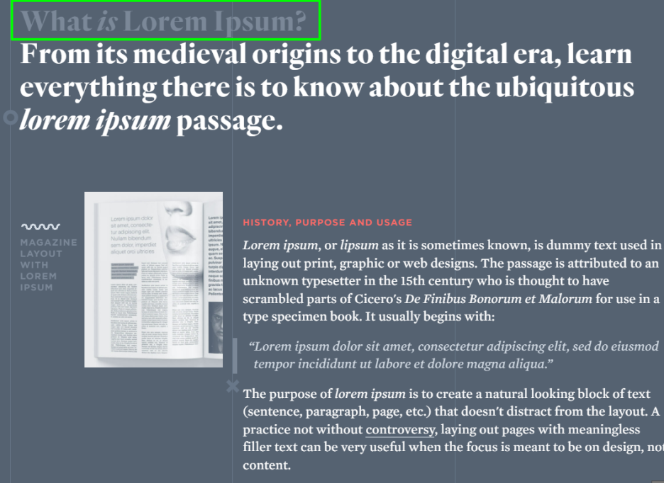 대체 텍스트, placeholder, Lorem Ipsum, 임의 내용 채워넣기