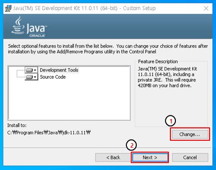 [JAVA] Window10의 JAVA SE 11 설치하기