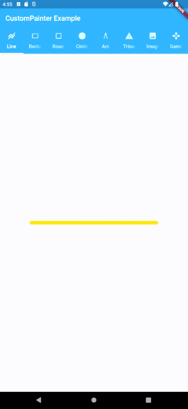 [Flutter] 1탄 CustomPainter로 픽셀 게임 만들기 (CustomPainter sampling, example - Line, Rectangle ...