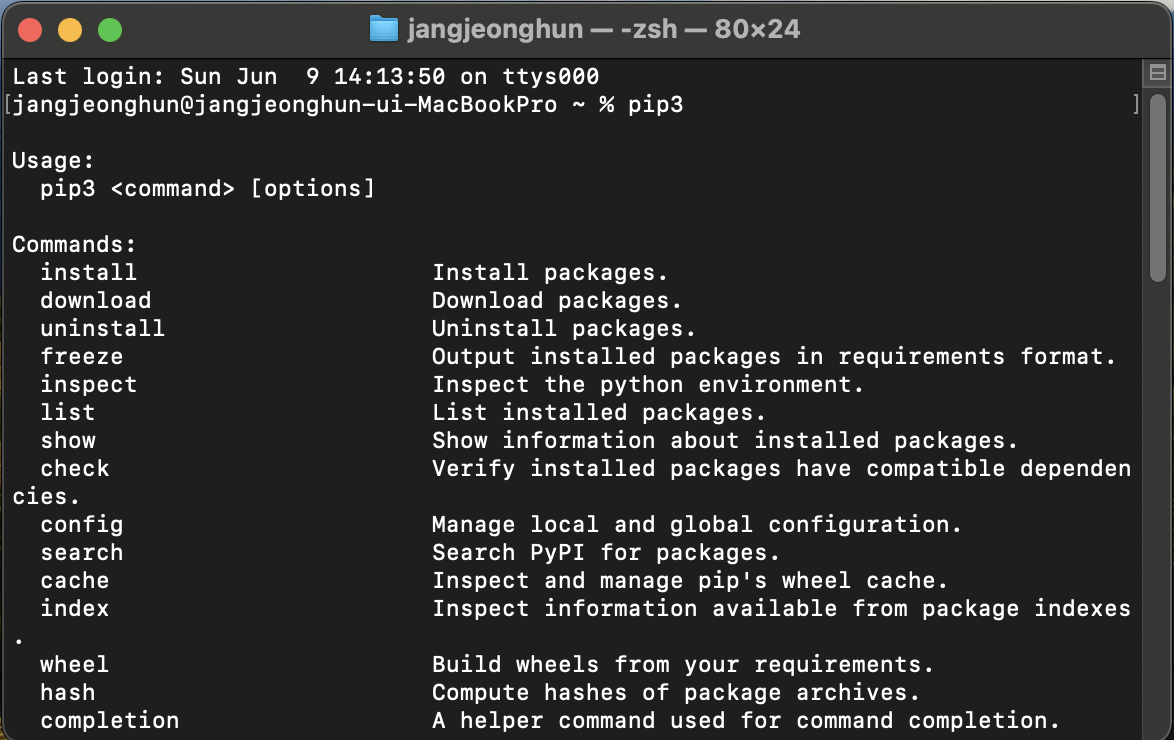 Python Package Install With Pip3