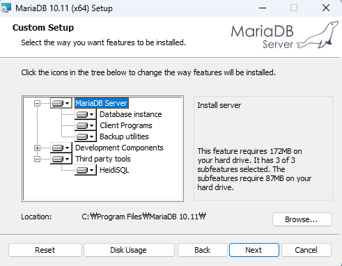 MariaDB - 설치 가이드 :: 밥돌이밥순이