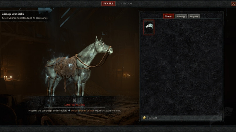 디아블로 4 탈것, 말, 베타에서 Spectral Charger 찾기