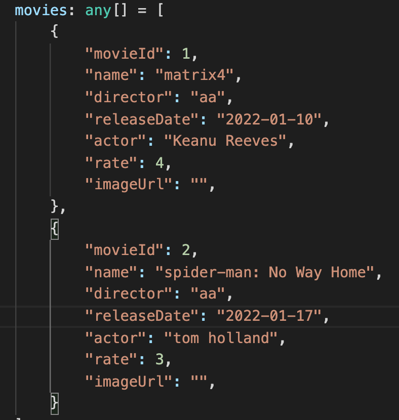 앵귤러 기초(Angular basic) 8.ngFor