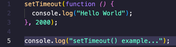 [javascript] 자바스크립트 setTimeout 사용방법