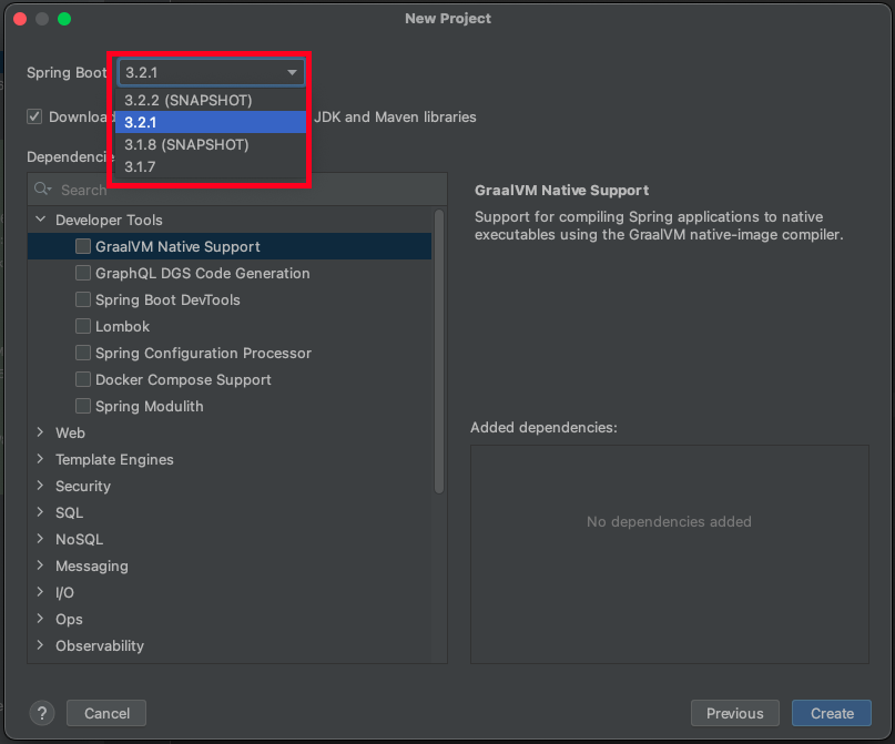 [Java] Spring Boot 2.x.x 버전 프로젝트 생성: 지원 종료 및 다운그레이드