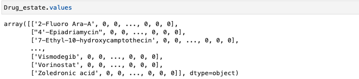 [ Python pandas ] Dataframe 을 tensor (array) 로 변경하기 - df.values