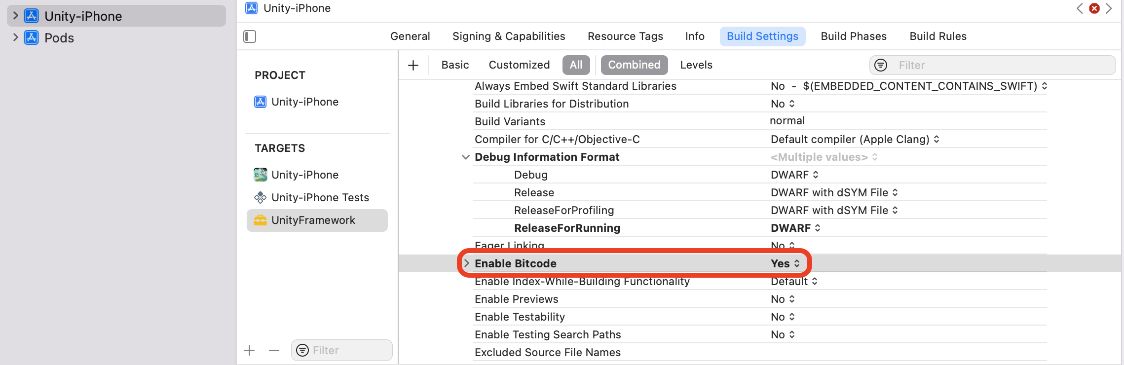 [unity]FBLPromises.framework/FBLPromises for architecture arm64 오류 수정 방법