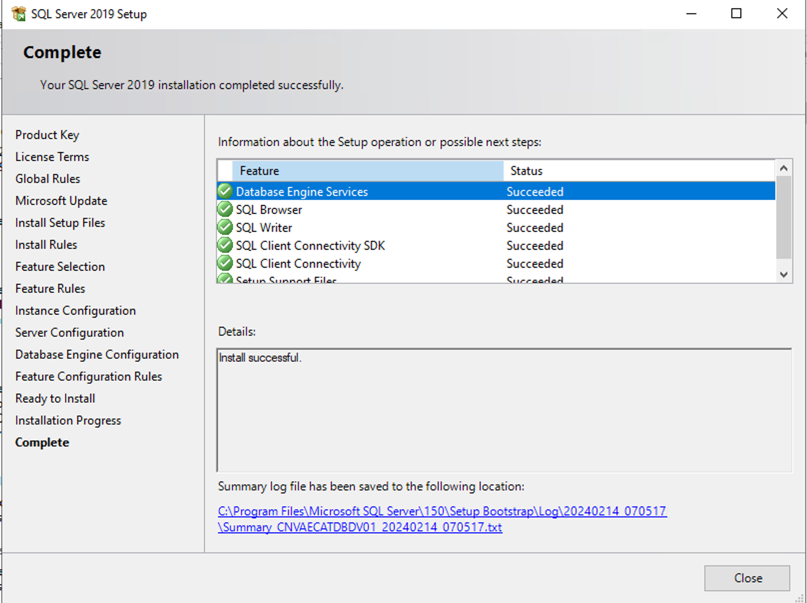 [MSSQL] SQL Server 2019 Standard Single 설치(Window Server) — Mewoni's DB ...