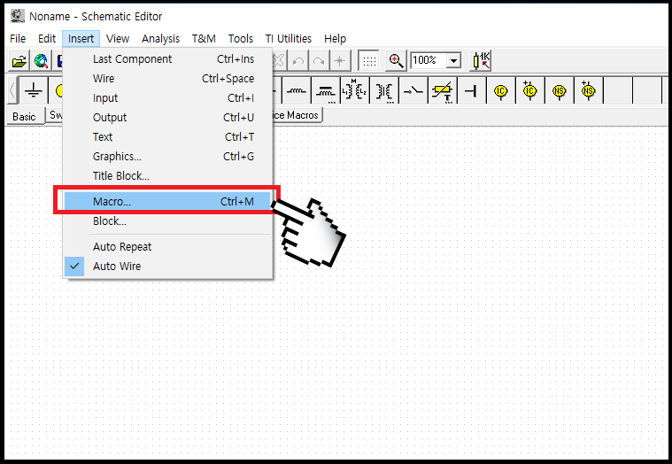 TINA-TI 라이브러리(library), Spice Model 추가 방법!