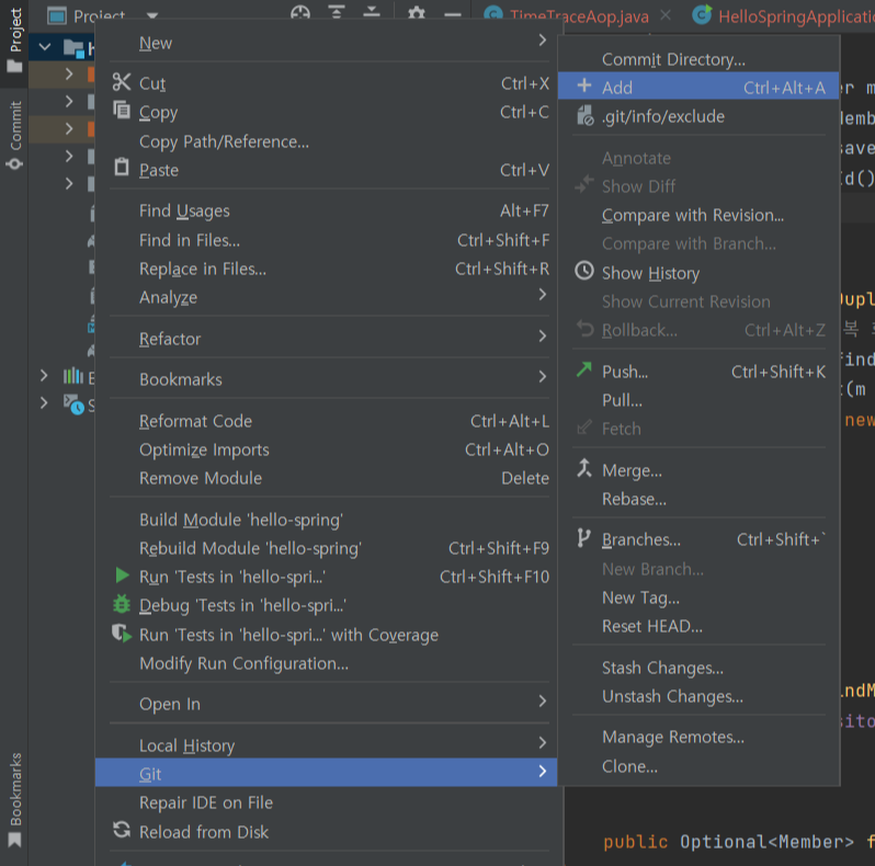 [IntelliJ] 프로젝트 Github에 연동하기