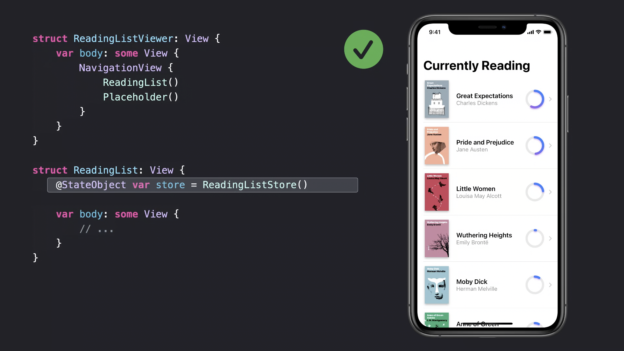 [WWDC20] State, Binding, StateObject, ObservedObject