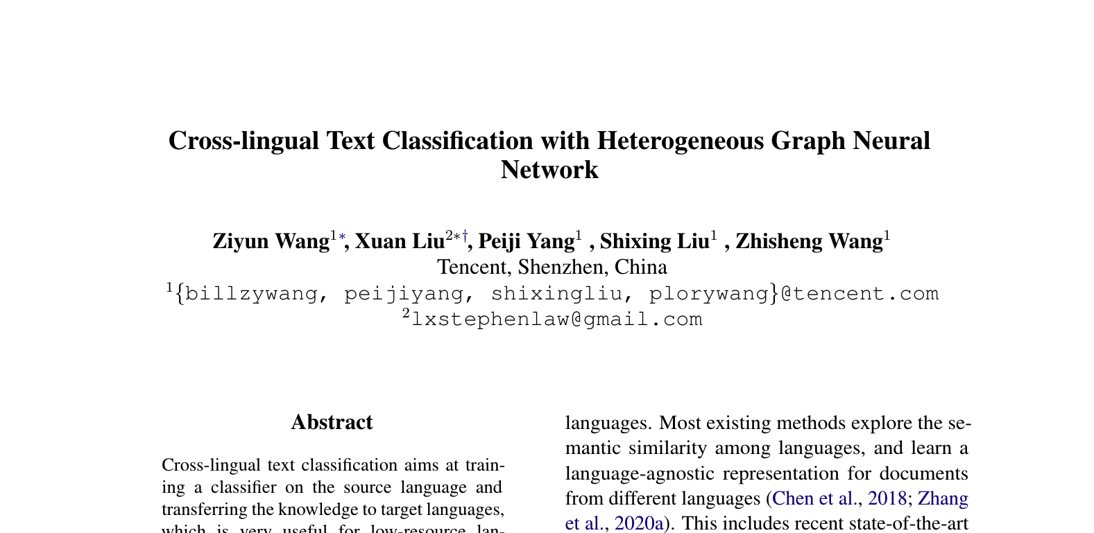 Contextual Information and Mutual Dependency between words using document graph