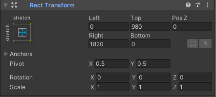 [Unity3D] 스크립트에서 UI 크기 변경 - RectTransform(stretch 포함)