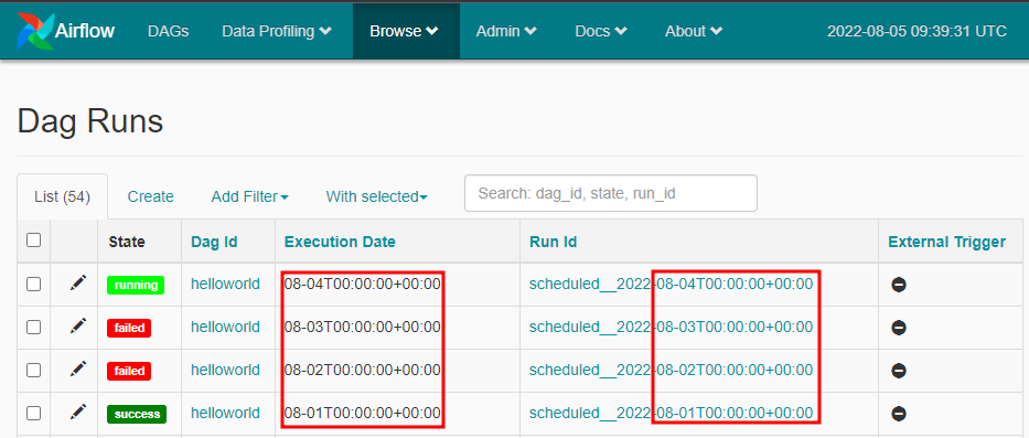 [Airflow] execution_date
