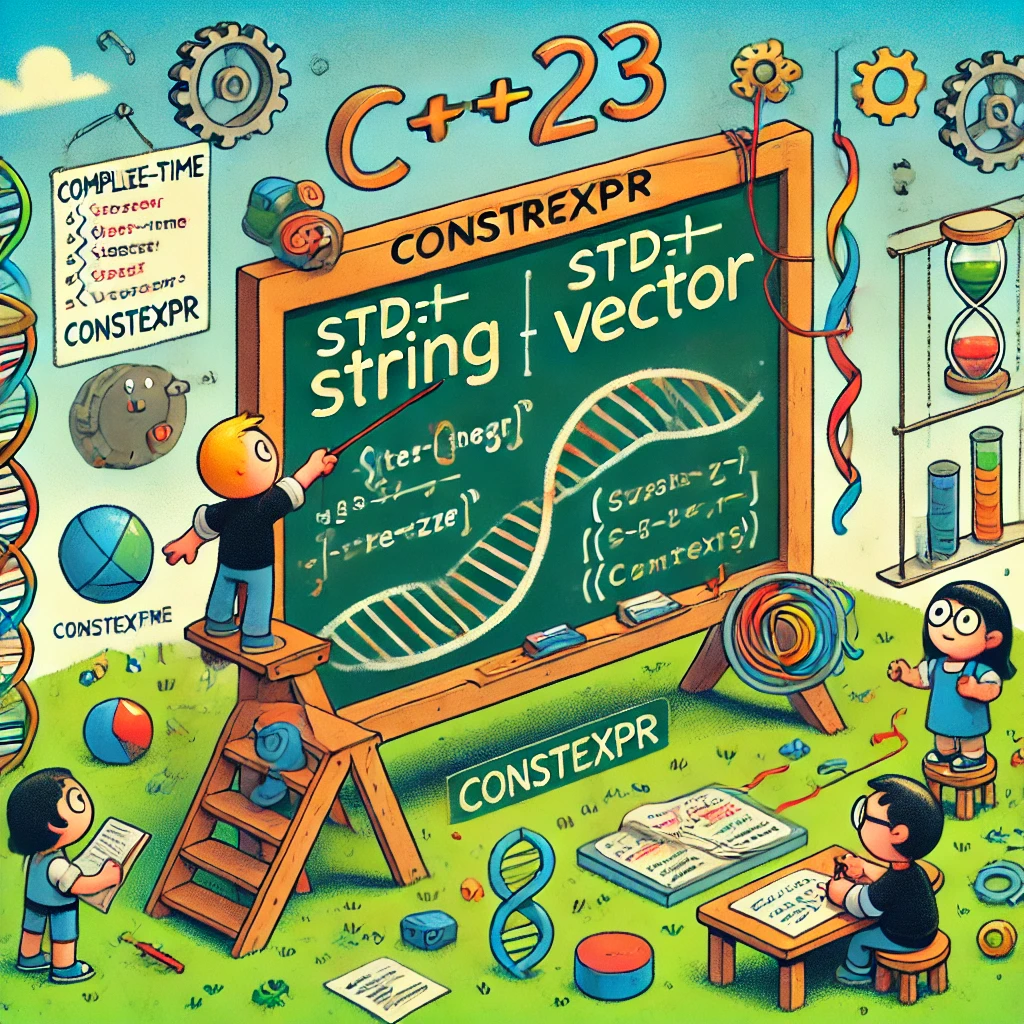 [C++23 새기능 소개] 개선된 constexpr 컨테이너 지원