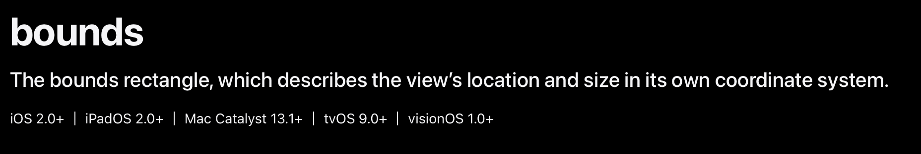 [UIKit] frame과 bounds를 알아보자. — 성일노트