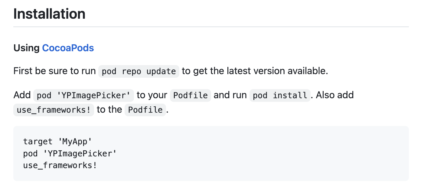 Swift - 사진(앨범) 가져오기 (YPImagePicker 라이브러리)