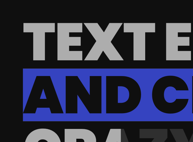 GSAP를 이용한 텍스트 효과