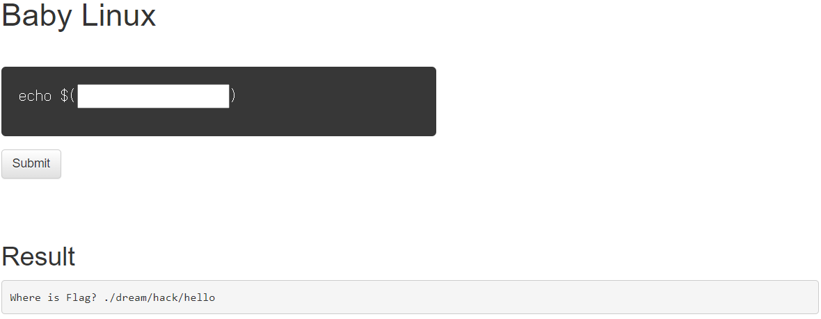 [Dream hack] baby-linux