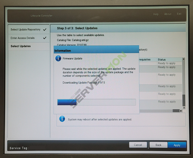 [DELL] Lifecycle Controller에서 SUU(Server Update Utility)를 통한 펌웨어 업데이트