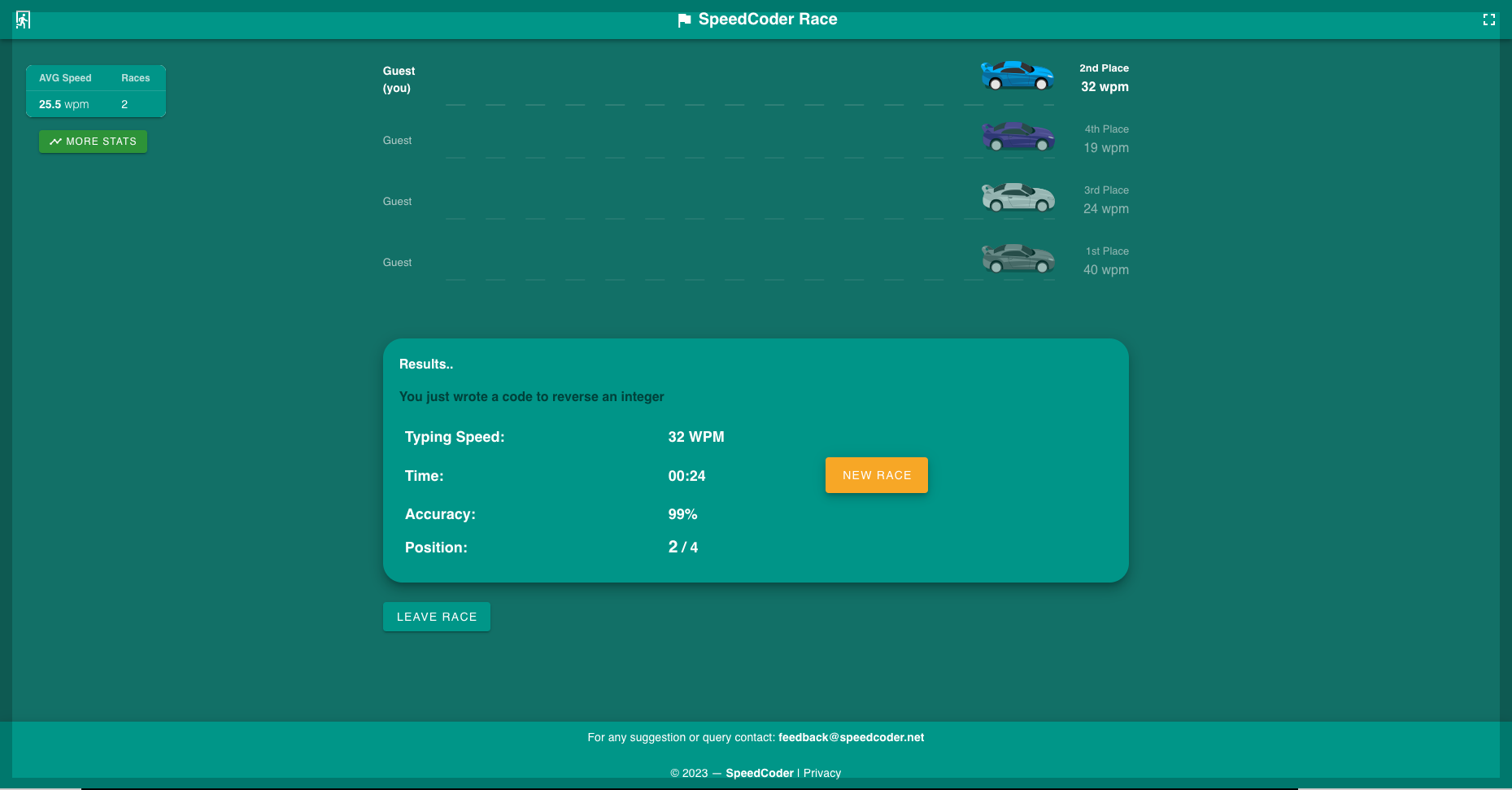 프로그래밍 코드 타자 연습 사이트: speedcoder