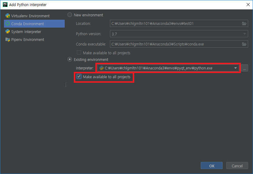 [Django 실습] 가상환경 생성 및 git clone 코드 실행 (cmd, pycham)