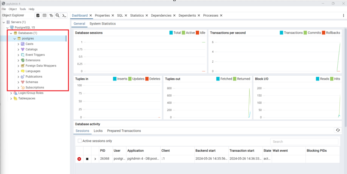 Windows OS 환경에서 PostgreSQL 설치하기