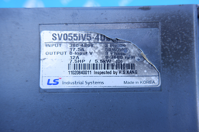 SV055IV5-4DB(MD) [DRIVER] LS INVERTER SV055IV5 4DB(MD) ㈜엠이티 산업 자동화 장비 수리 판매 전문
