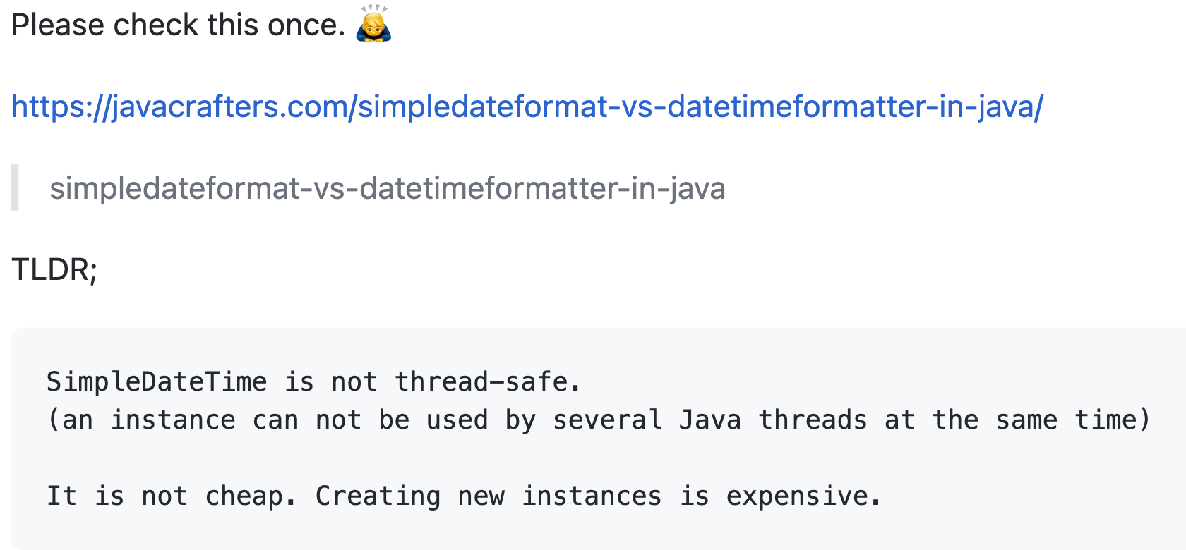 [Java]SimpleDateFormat을 쓰면 안된다고? (feat.Thread-Safe)