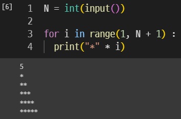 [BOJ/백준] 2438번 파이썬 해결