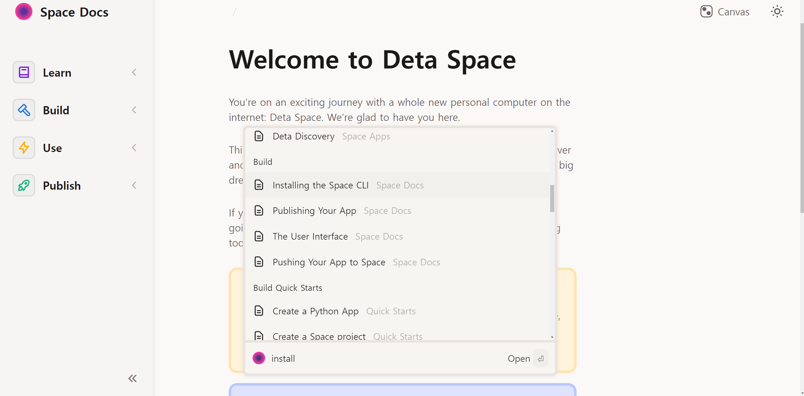 동적 웹사이트 배포하기(Deta Space)