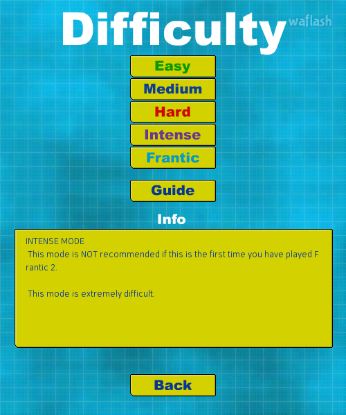프랜틱2 (Frantic 2) - 플래시게임 | 와플래시 아카이브