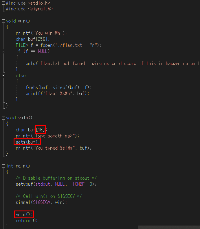 [Binary Exploitation] BufferOverflow #0 :: hacking_security