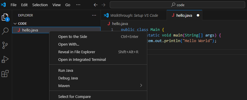 [VSCODE] VSCODE에서 JAVA 프로젝트 실행