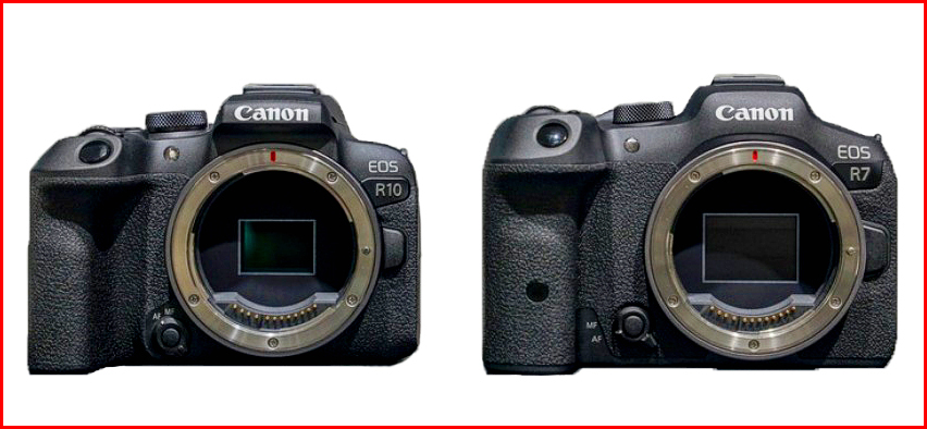 EOS R10과 EOS R7 장단점 비교