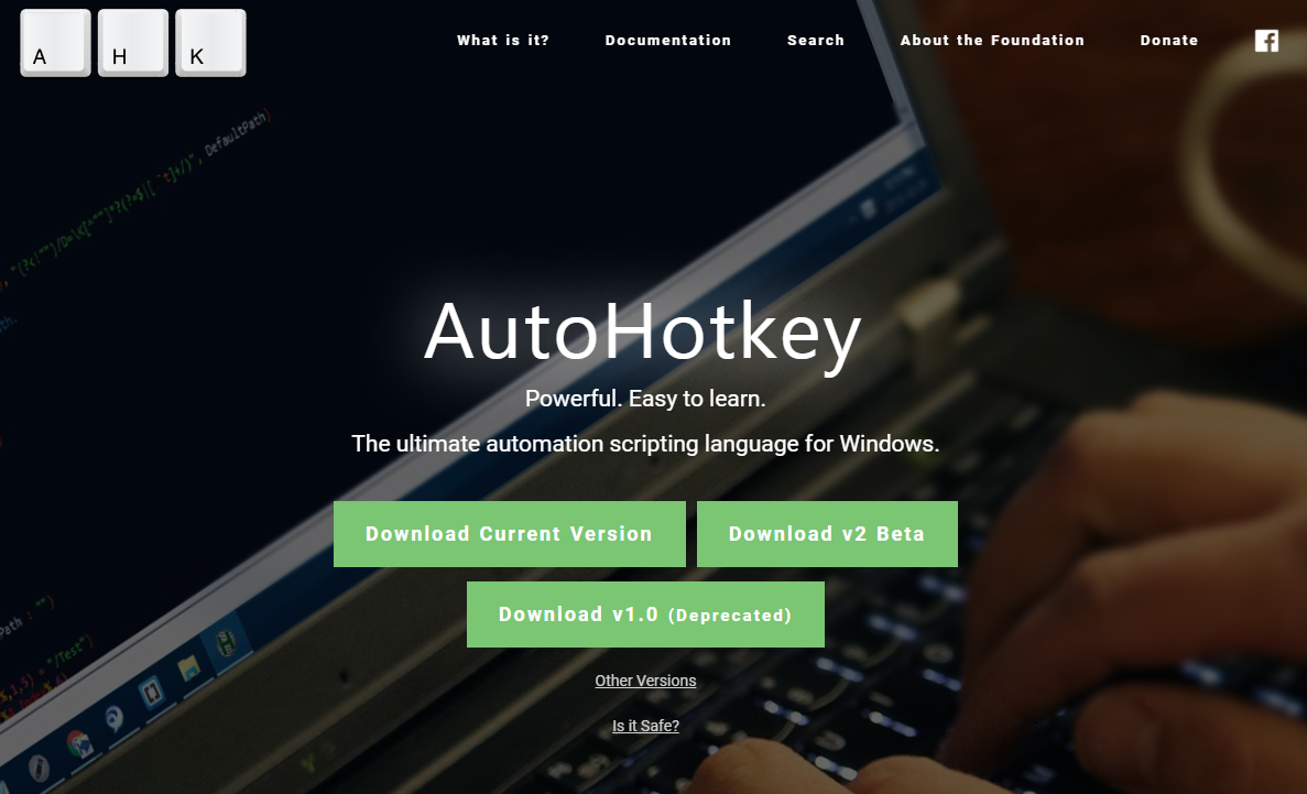 오토핫키(Autohotkey) 설치와 실행 방법
