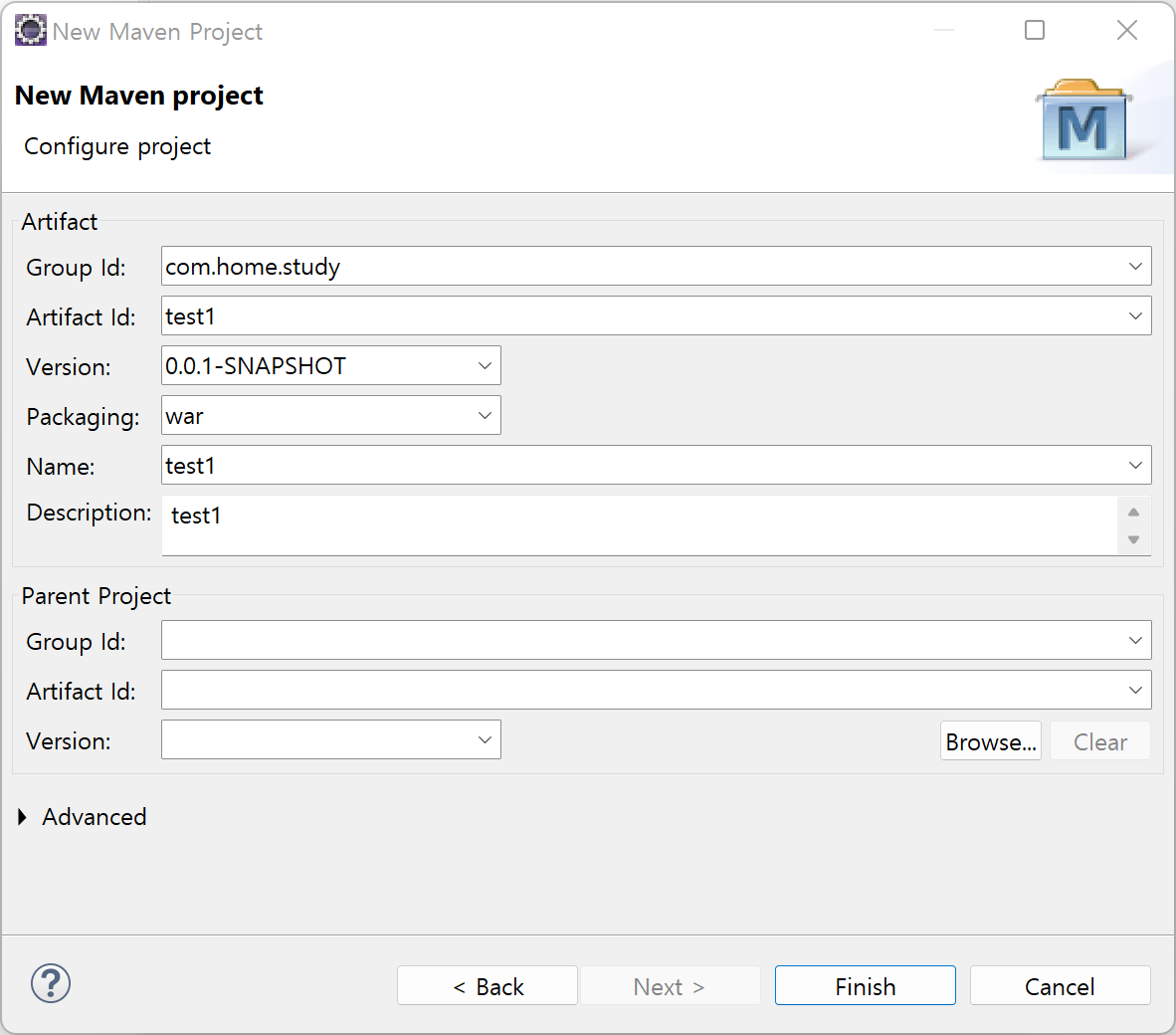 Eclipse에 Spring Framework 적용 (spring-webmvc 5.2.22)