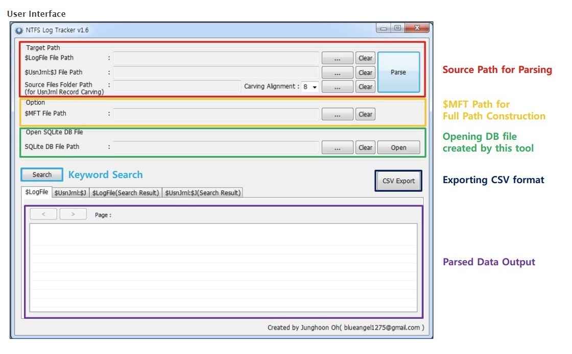 [포렌식] NTFS Log Tracker 설치하기 + 사용법