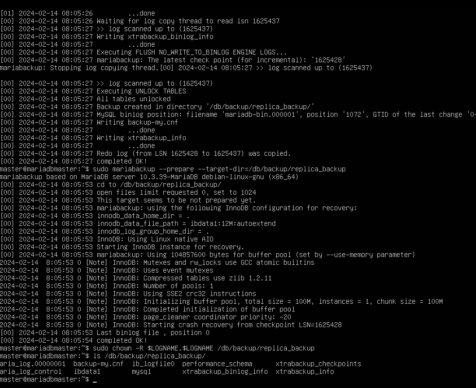 [Linux/DB] 리눅스 MariaDB MaxScale 이중화 설정 예제 - 3(Master 서버 외부접속 허용 및 ...