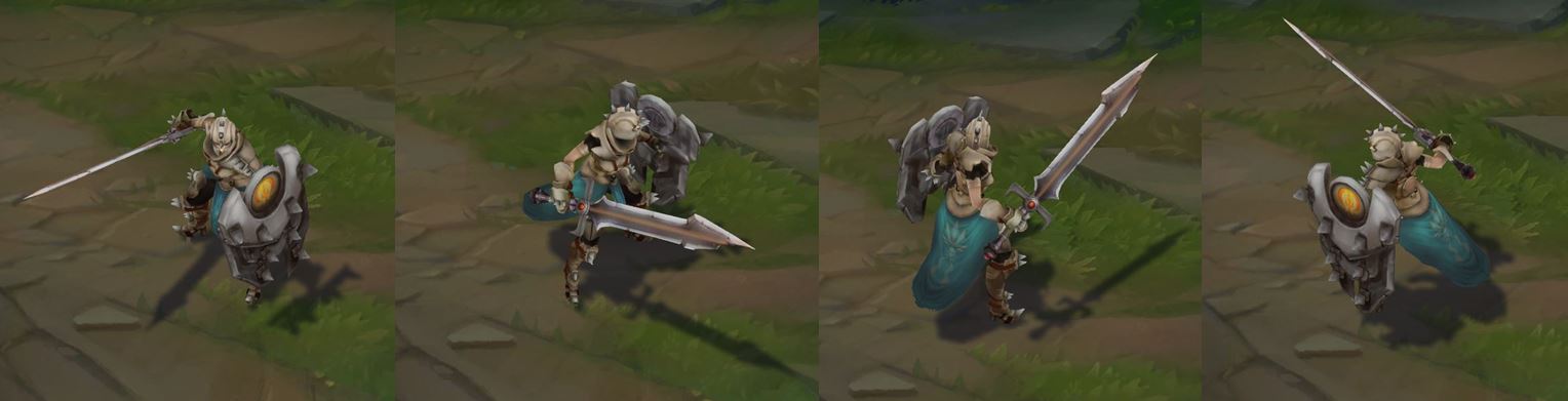 [리그오브레전드] 롤 - 수호자 레오나 스킨 리뷰