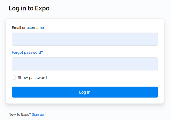 [expo] 2. expo로 앱 만들기 - expo go 설치 및 web 화면 열기